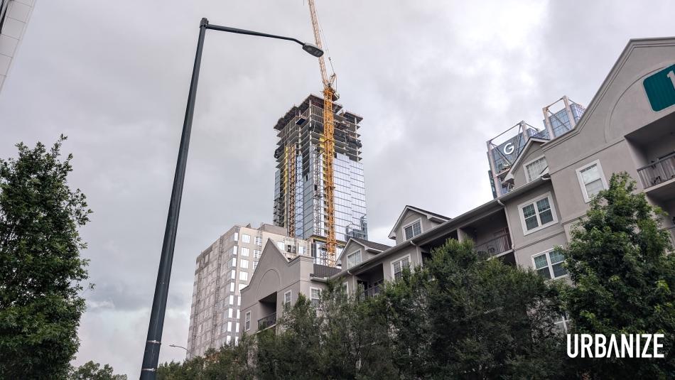 Crane Watch: Street-level views of Atlanta's tallest new tower in decades | Urbanize Atlanta